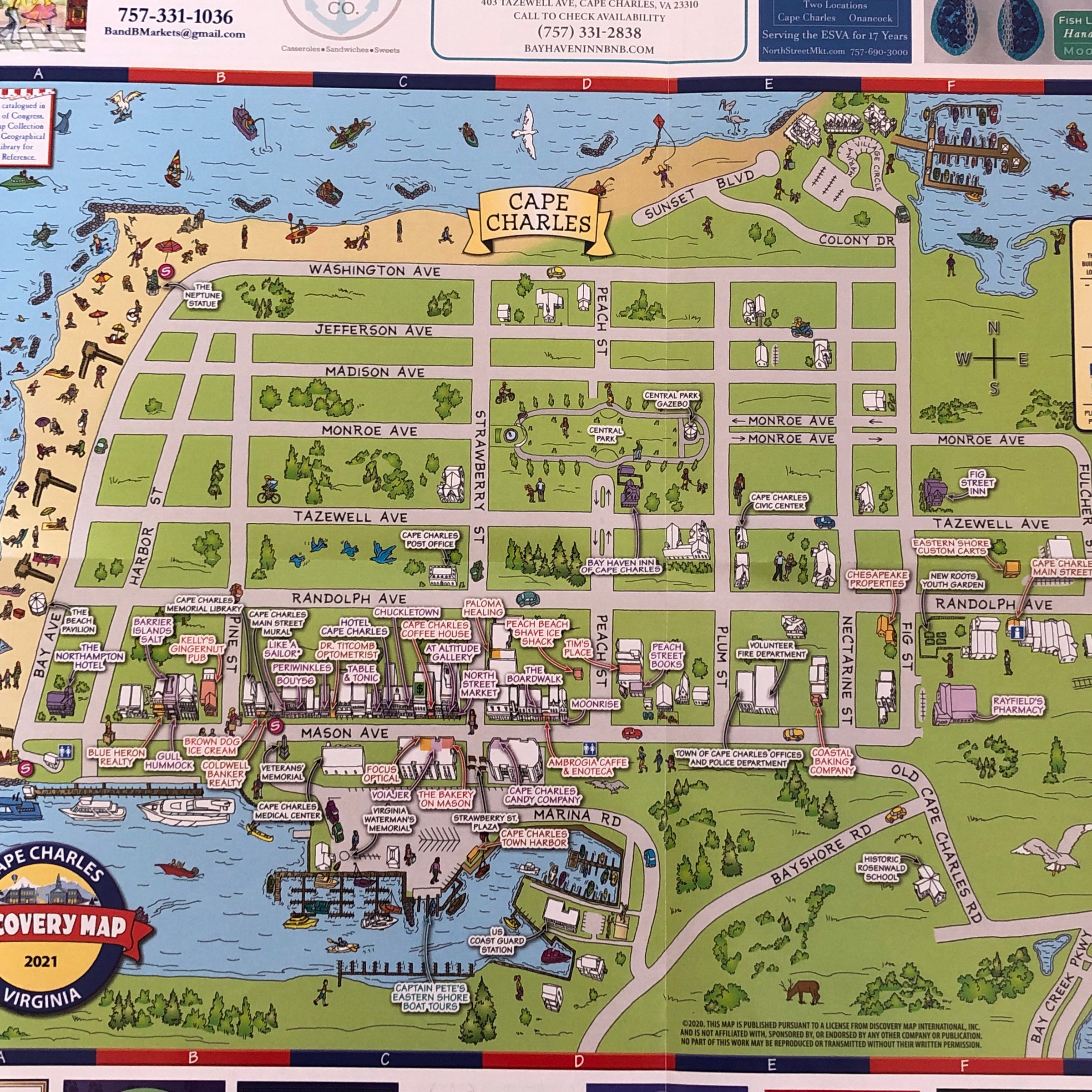 Map Of Cape Charles, 46% OFF | clc.cet.edu